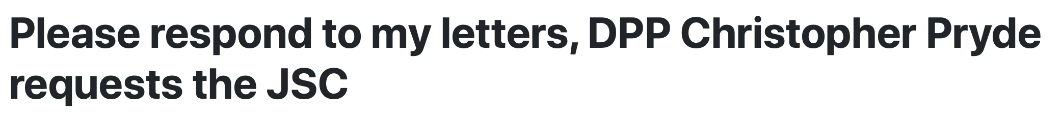 # CHRISTOPHER PRYDE: WHY I AM ABSENT FROM FIJI - grubsheet