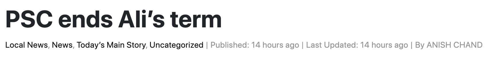 # THE WORKPLACE ETHNIC CLEANSING UNDER THE COALITION CONTINUES APACE ...